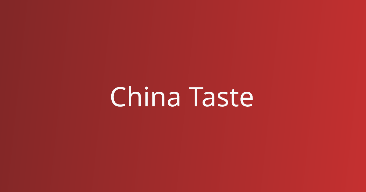 Best Chinese in Ocala, FL | China Taste | Order Online
